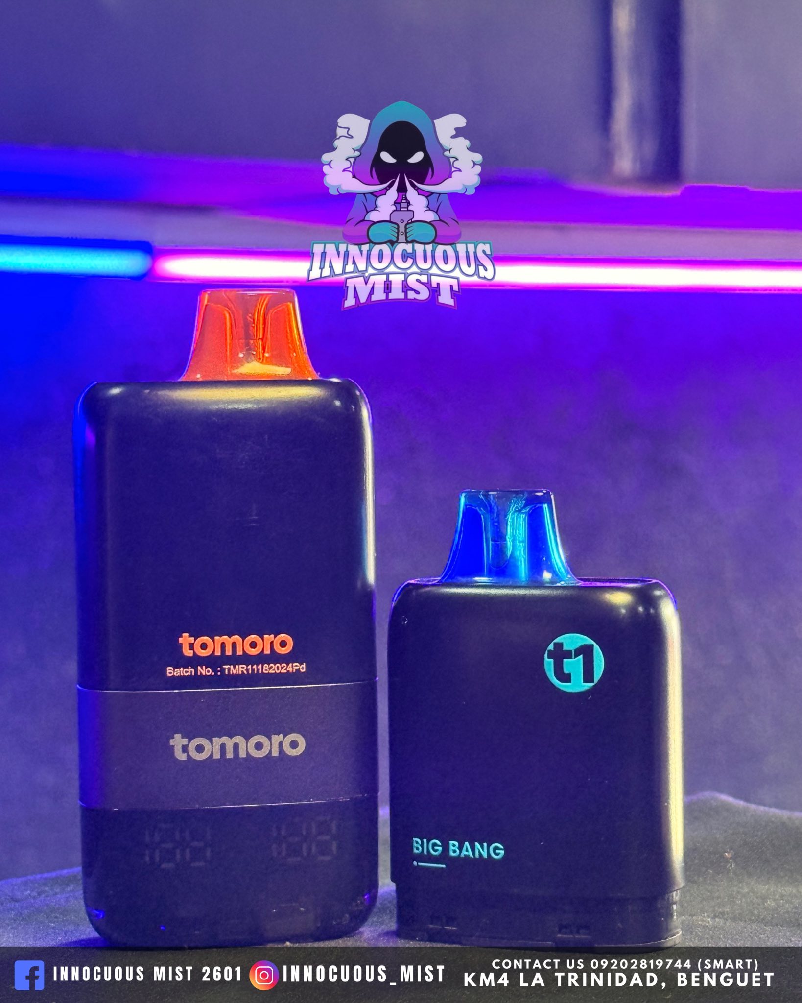 TOMORO T1 - Innocuous Mist | Innocuous Mist